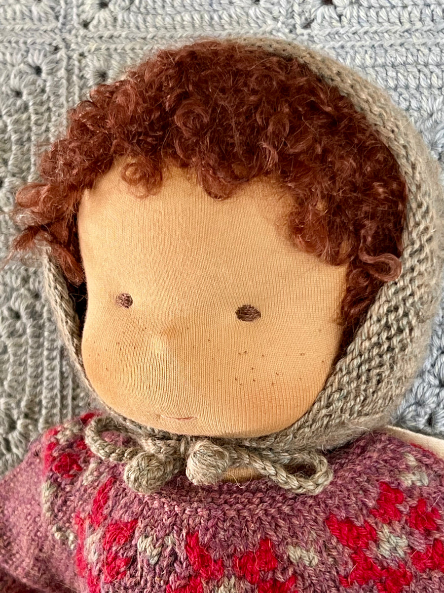 Waldorf Doll - Chantal | Handmade Natural Fiber Doll – Miou Kids